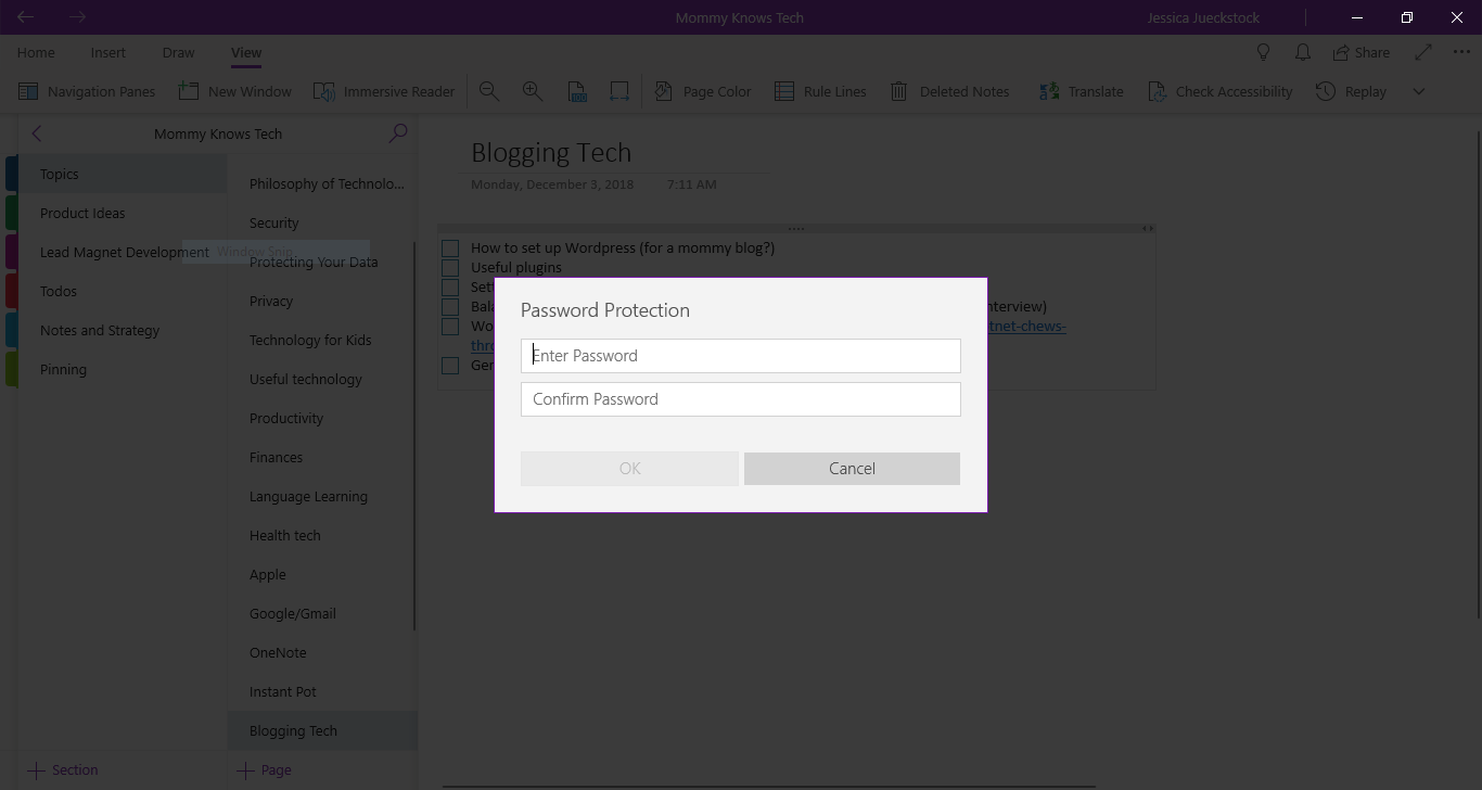Get Organized with a Super-Simple OneNote Bullet Journal